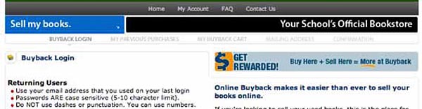 MBS Direct Higher Ed Services Guide › Selling Back Textbooks › Topics