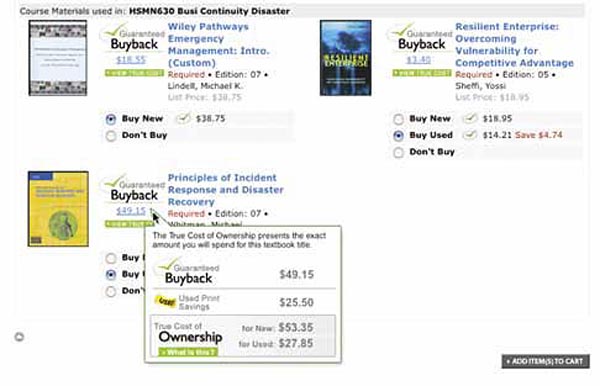 MBS Direct Higher Ed Services Guide › Selling Back Textbooks › Topics