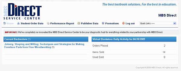 MBS Direct Higher Ed Services Guide › MBS Direct Service Center › Topics
